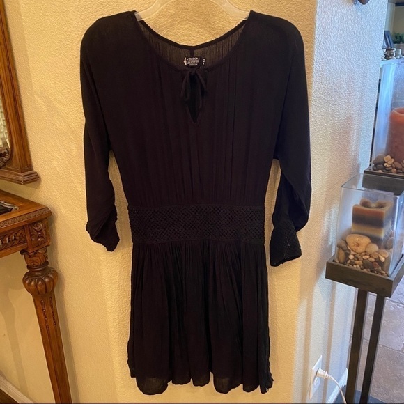 Volcom | Dresses | Volcom Black Dress Size Xsmall | Poshmark